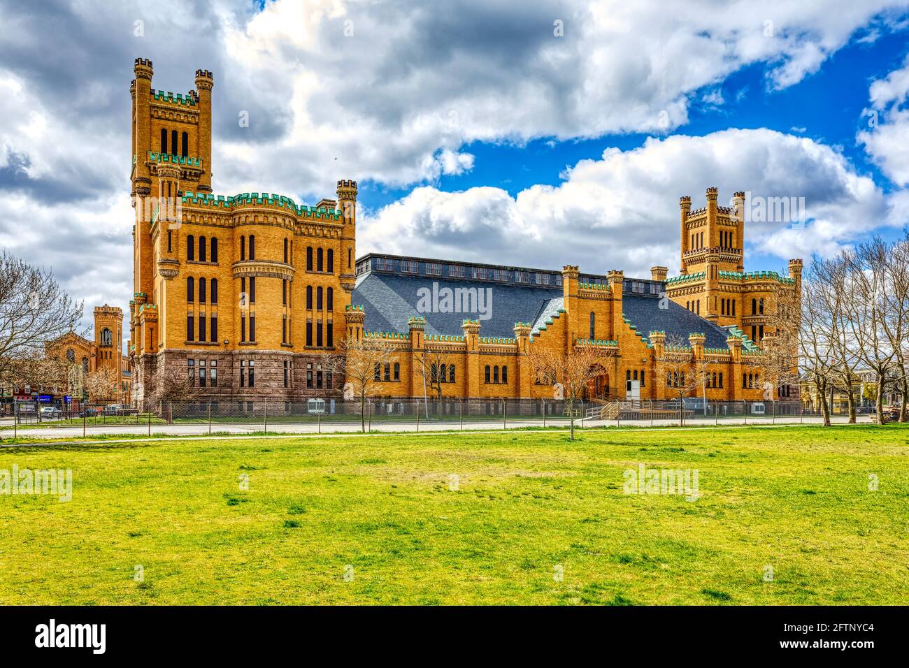 Cranston Street Armory Stock Photo - Alamy