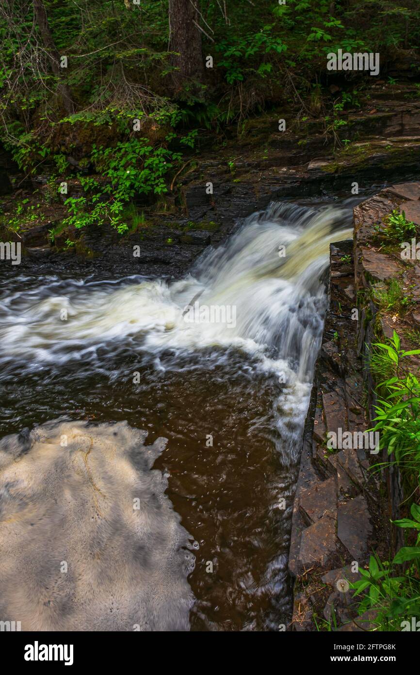Kakabeka Falls and Cedar Falls Conservation Area Ontario Canada Stock ...