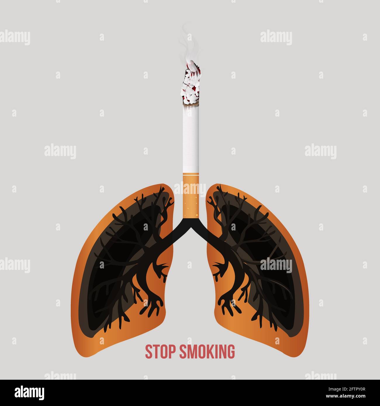 Concept of No smoking. - Vector Stock Vector Image & Art - Alamy
