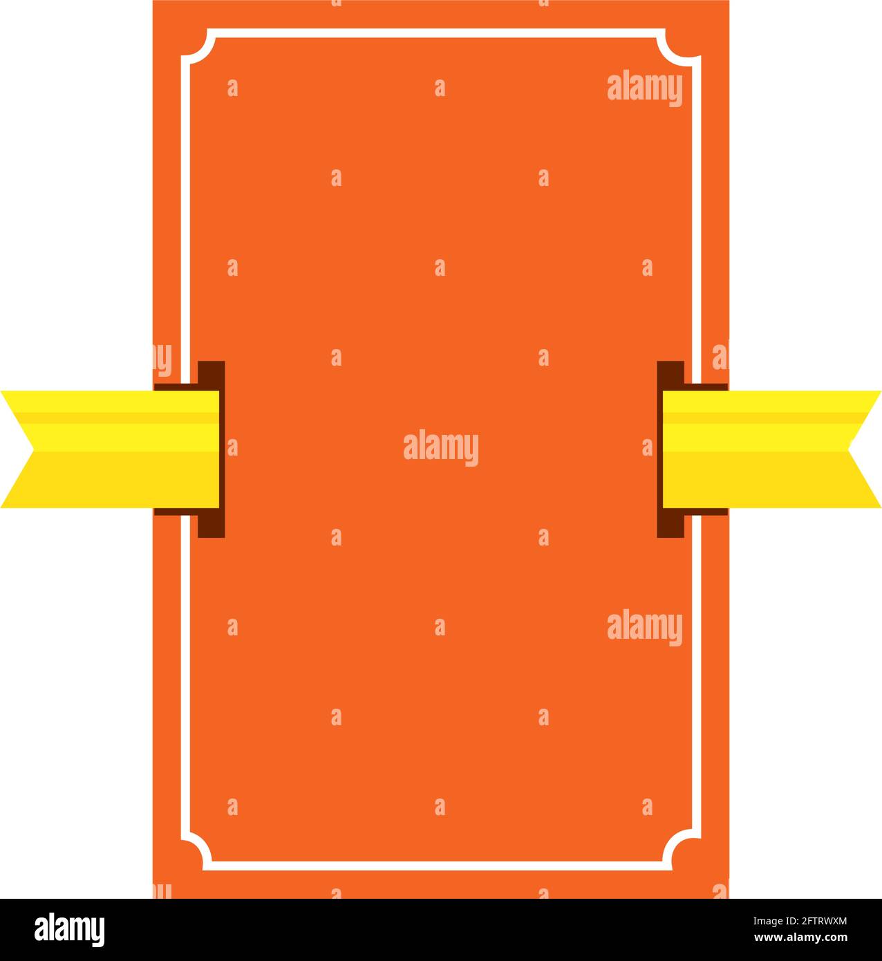 label with ribbon Stock Vector Image & Art - Alamy