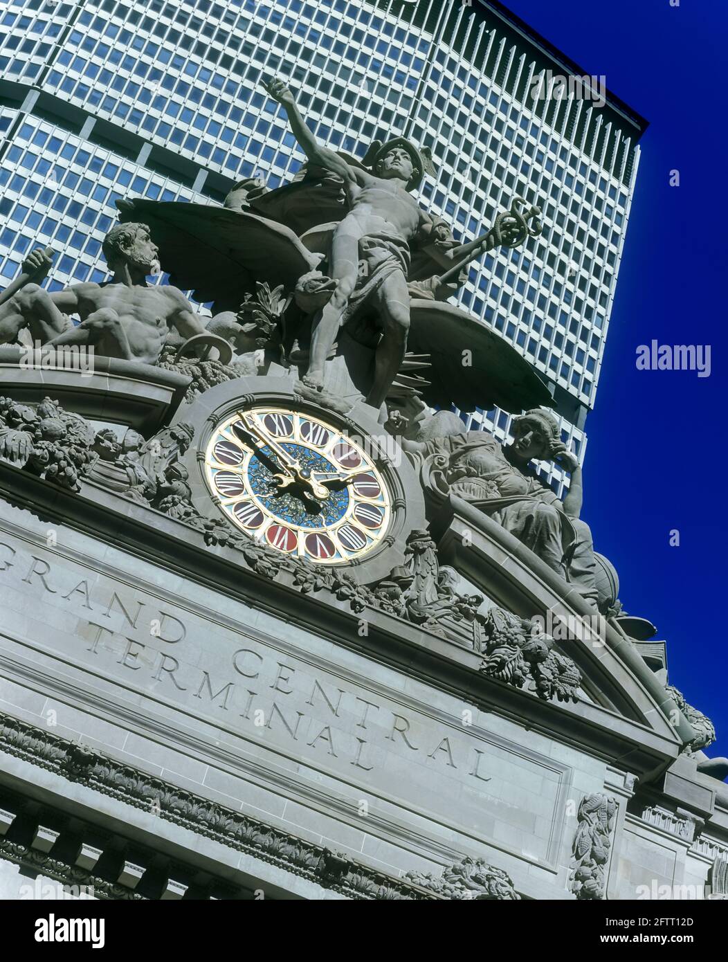 2006 HISTORICAL MERCURY STATUE (©JULES COUTAN 1914) PUBLIC CLOCK ...