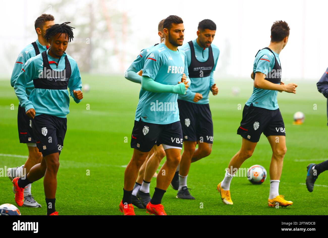 Monaco training football monte carlo hi-res stock photography and ...