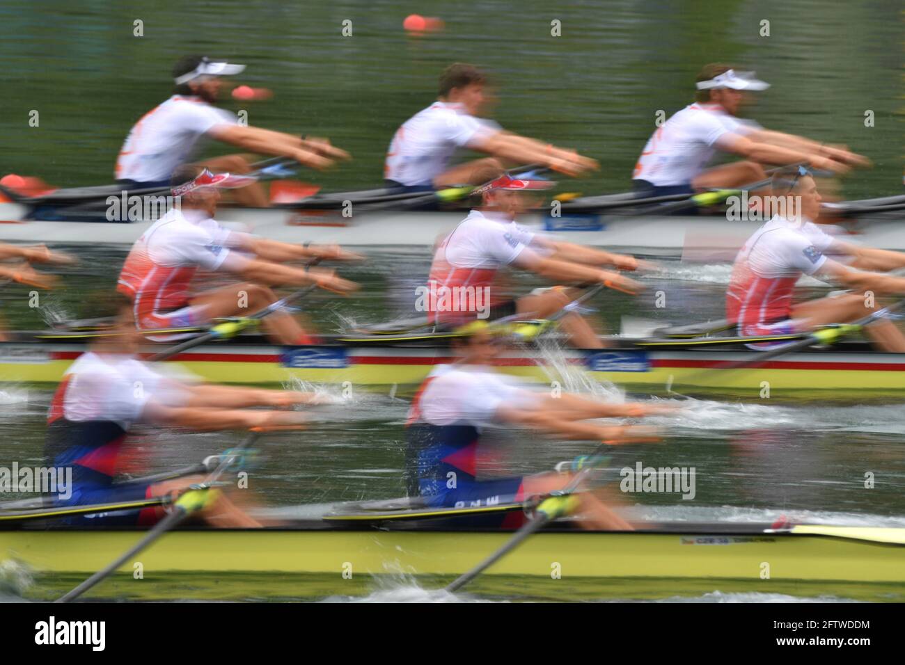 Mens quadruple sculls m4x hi-res stock photography and images - Alamy