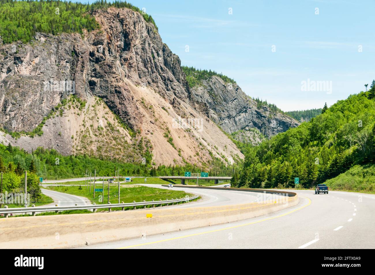 Canada transcontinental road hi-res stock photography and images - Alamy
