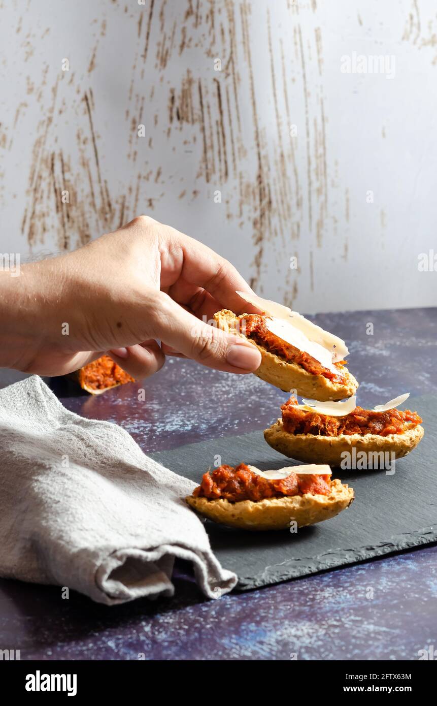 Grabbing sandwich hi-res stock photography and images - Alamy