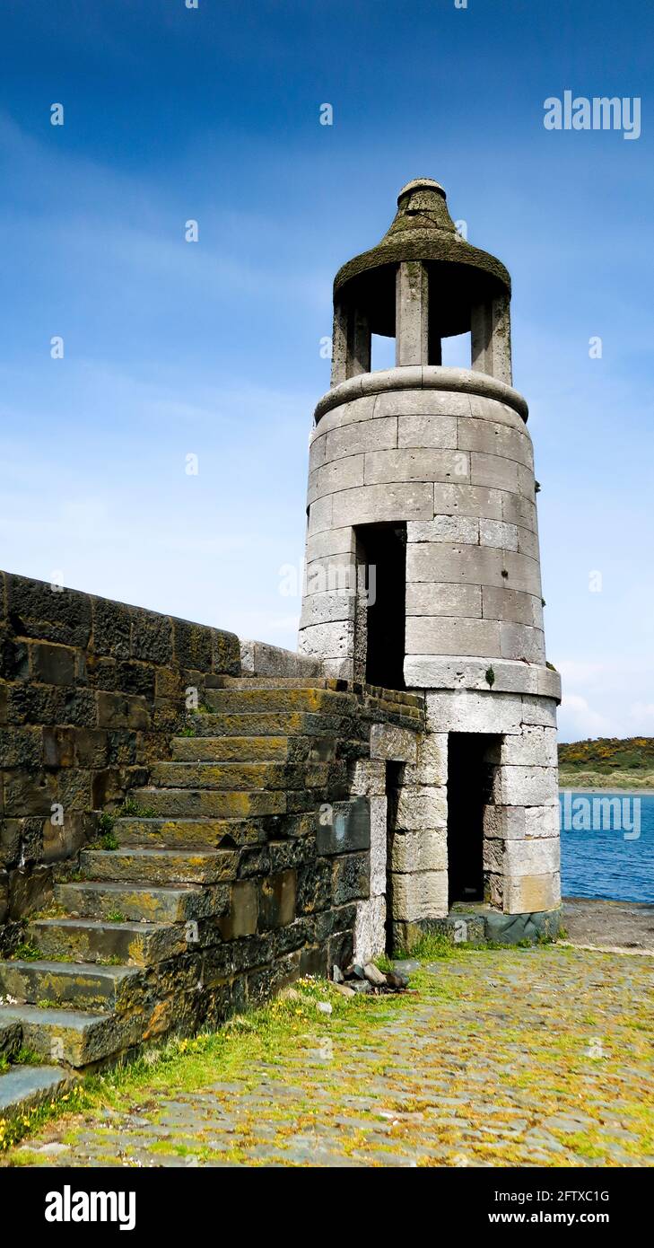 Old lighthouse port logan galloway hi-res stock photography and images ...