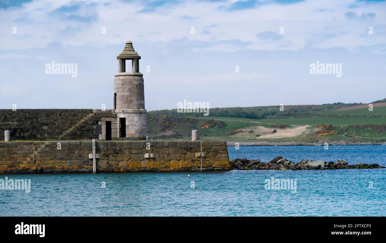 Old lighthouse port logan galloway hi-res stock photography and images ...