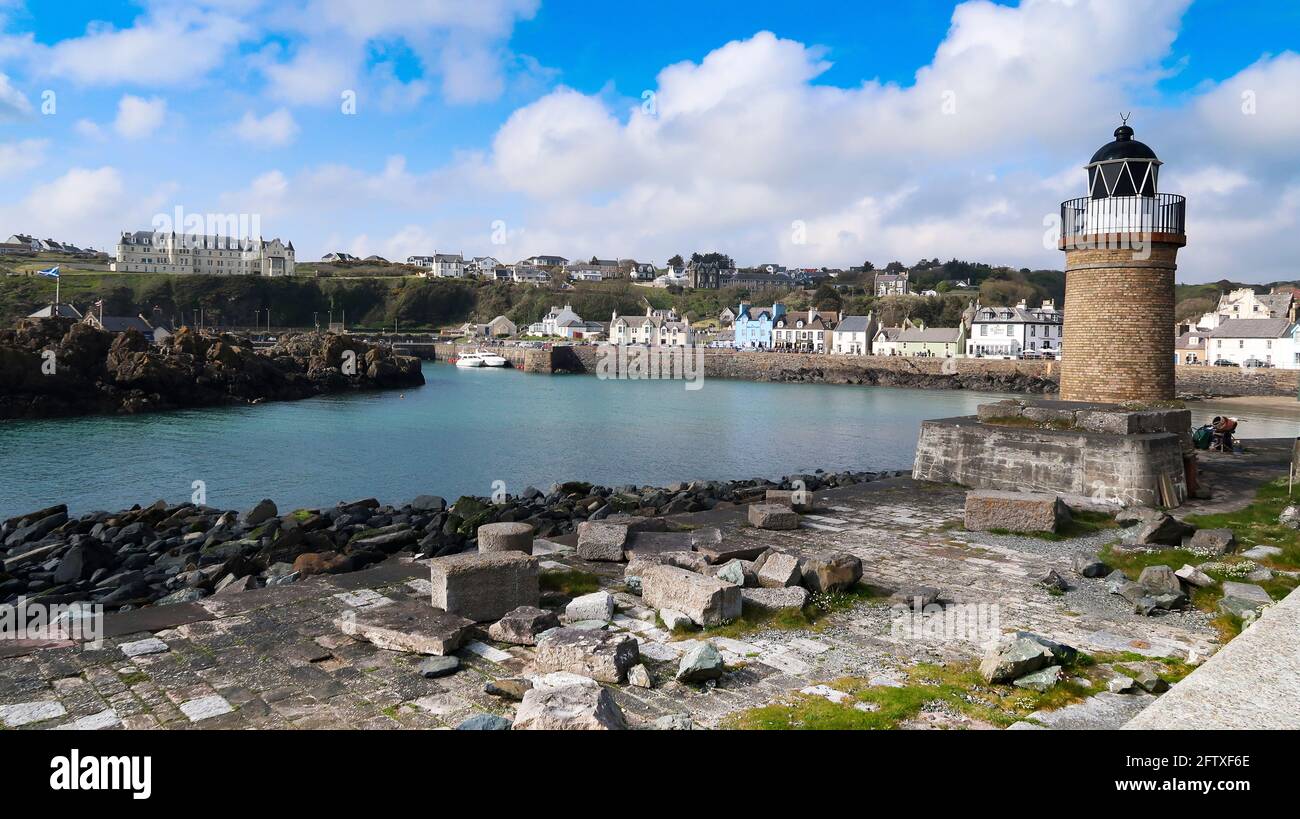 Portpatrick Dumfries and Galloway Scotland Stock Photo - Alamy