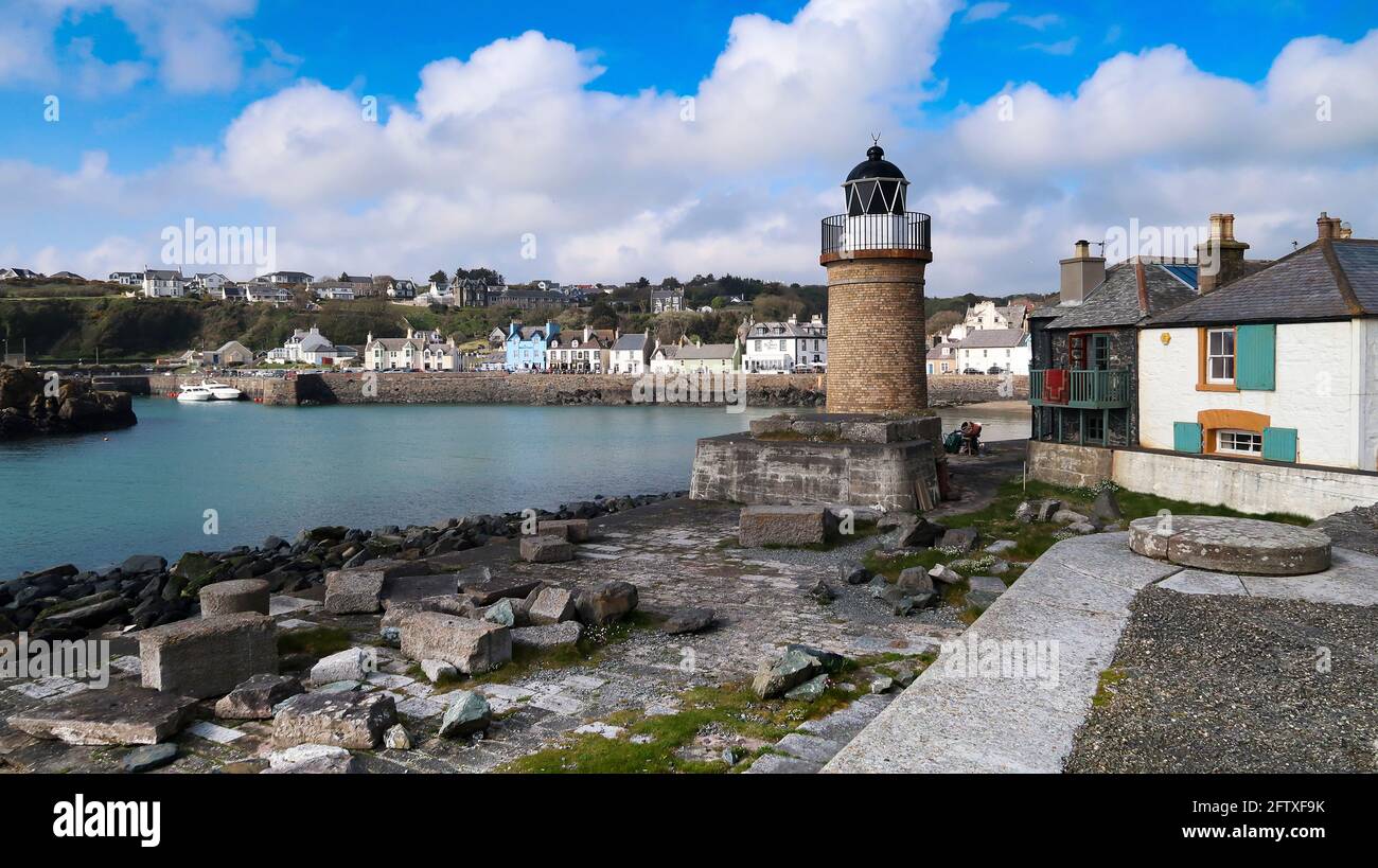 Portpatrick Dumfries and Galloway Scotland Stock Photo - Alamy