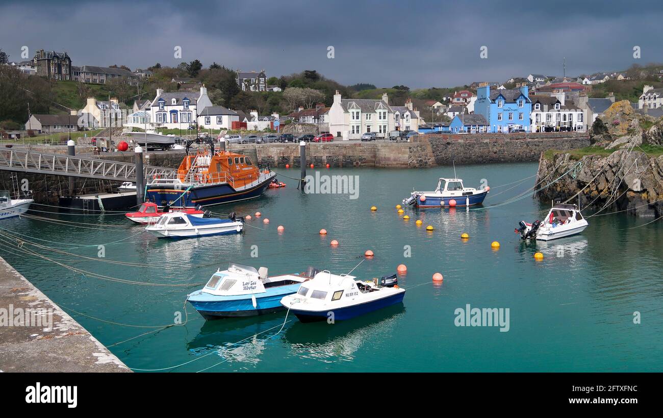 Portpatrick Dumfries and Galloway Scotland Stock Photo - Alamy