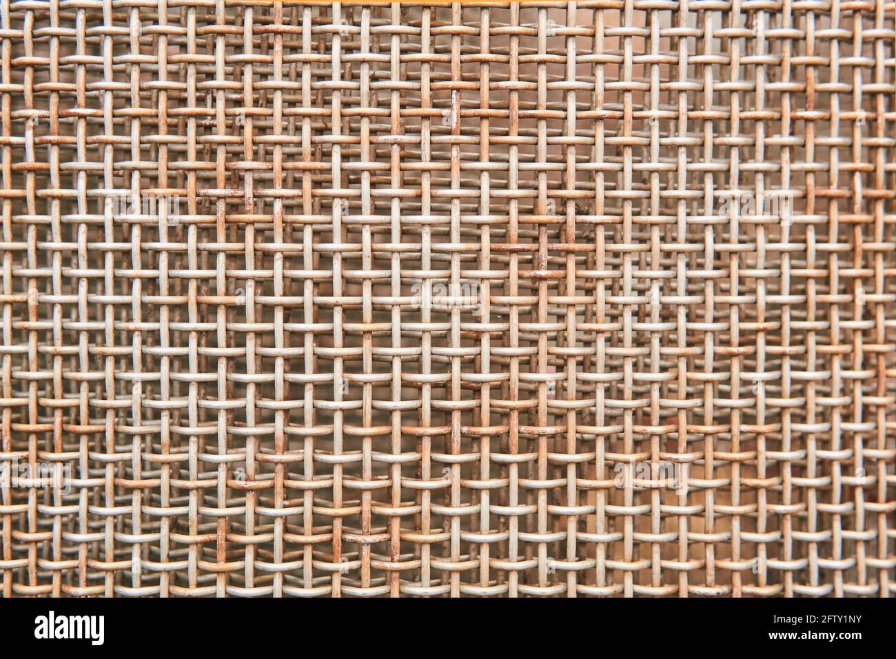 abstract background - roll of galvanized metal mesh close up Stock ...