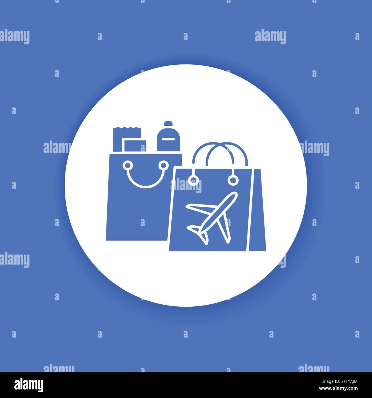 Duty free shop in terminal Stock Vector Images - Alamy
