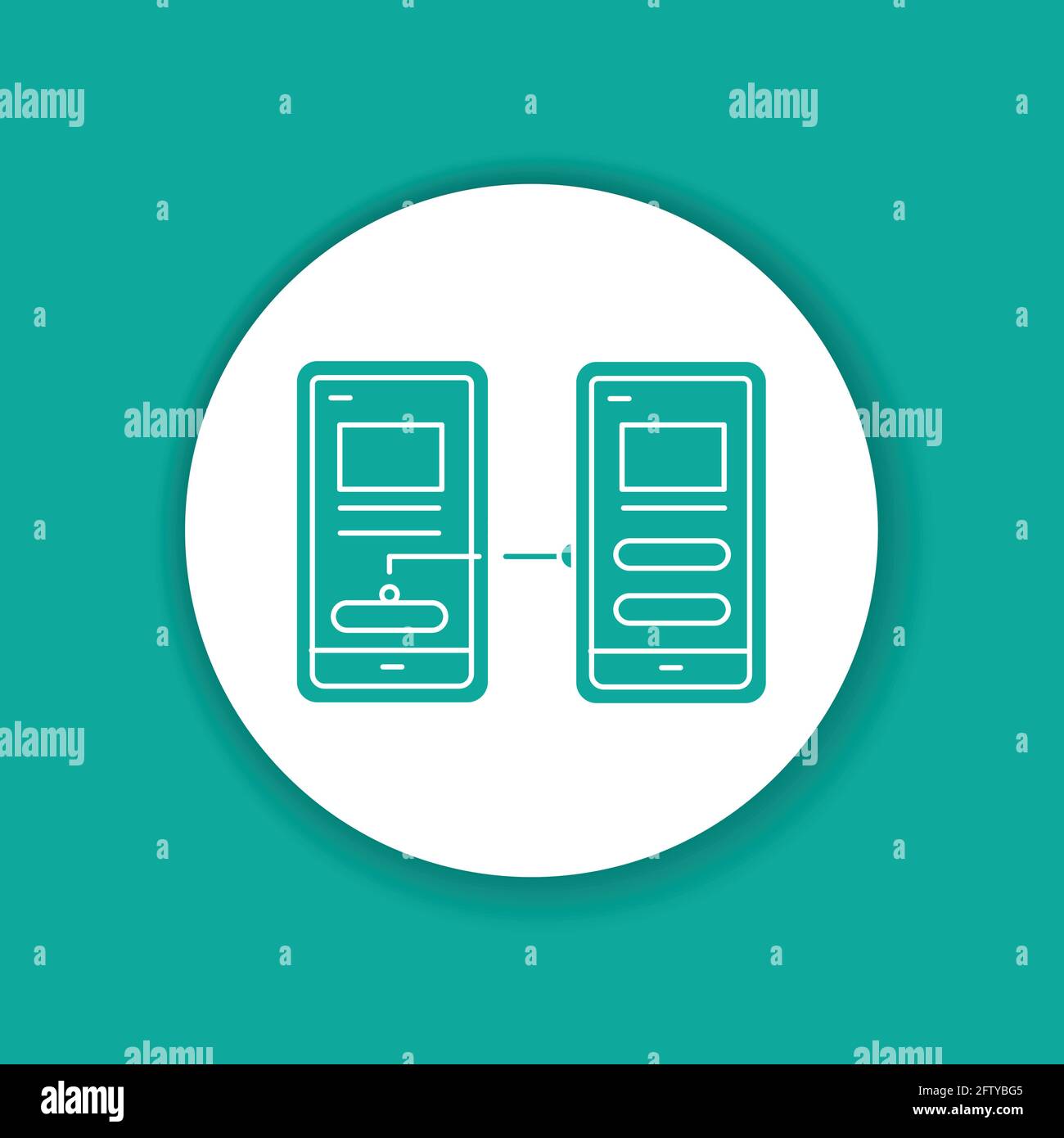 App prototype development icon hi-res stock photography and images - Alamy