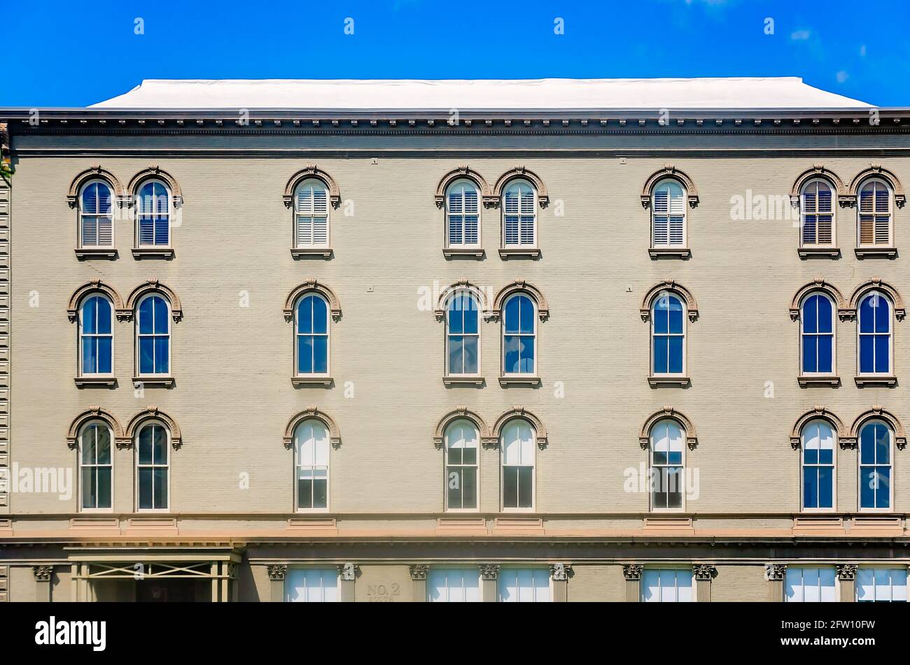 An 1866 historic building now serves as office space at No. 2 Water ...