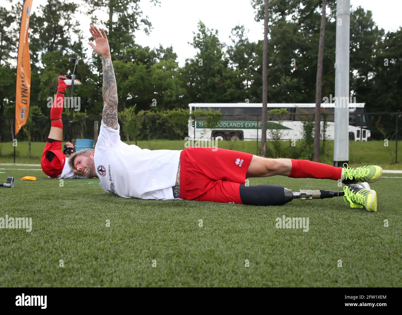 June 2nd 2018, The Woodlands, texas, USA; Team England Ray Westbrook (5 ...
