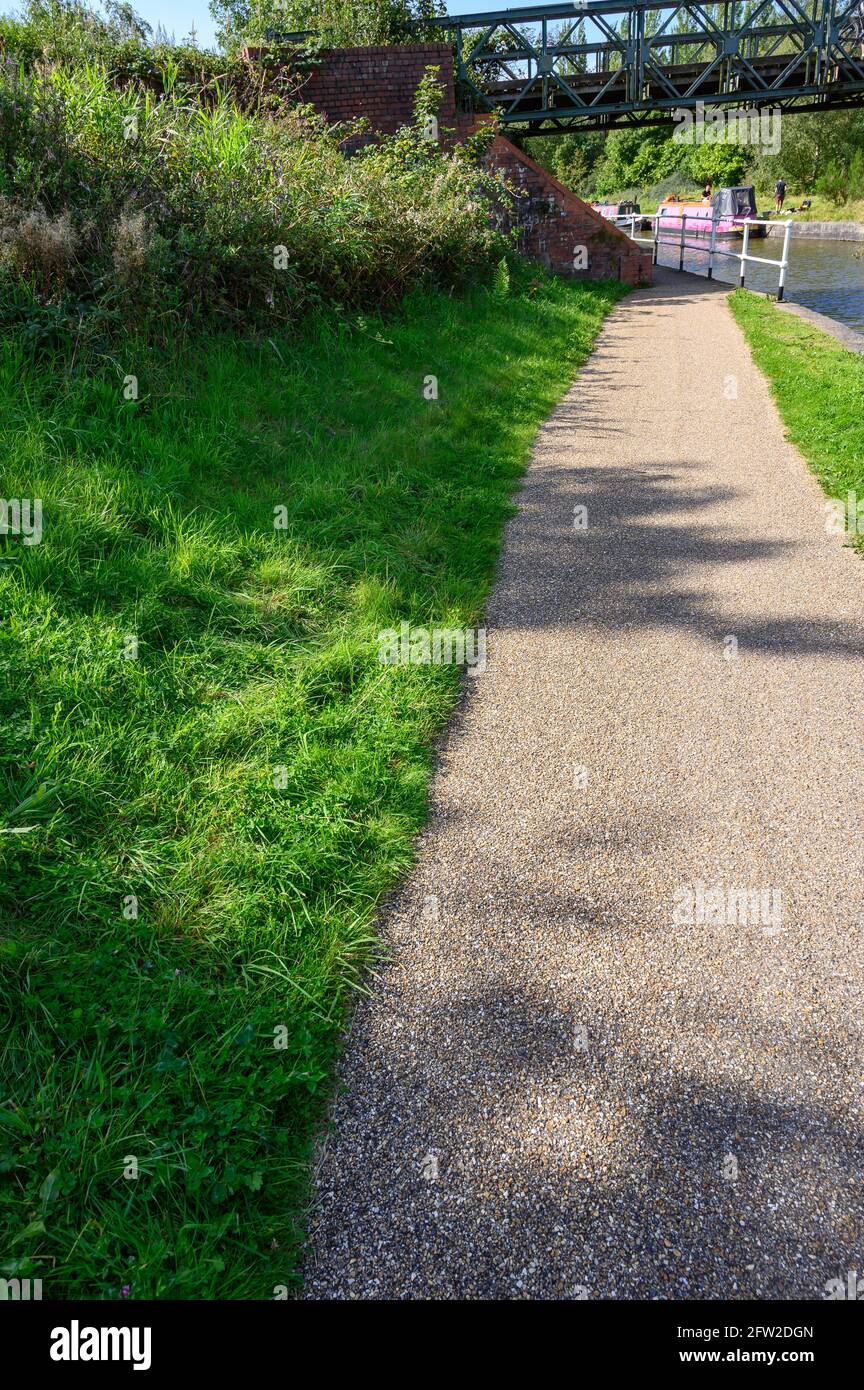 Boothstown Marina improvements, Worsley, Manchester Stock Photo - Alamy