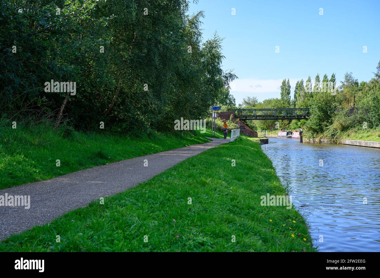 Boothstown Marina improvements, Worsley, Manchester Stock Photo - Alamy