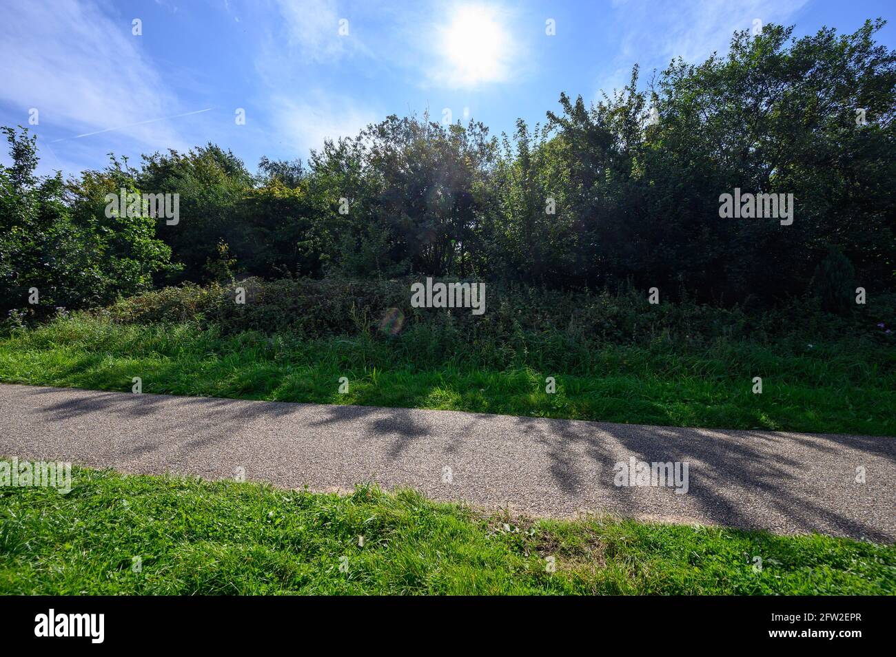 Boothstown Marina improvements, Worsley, Manchester Stock Photo - Alamy