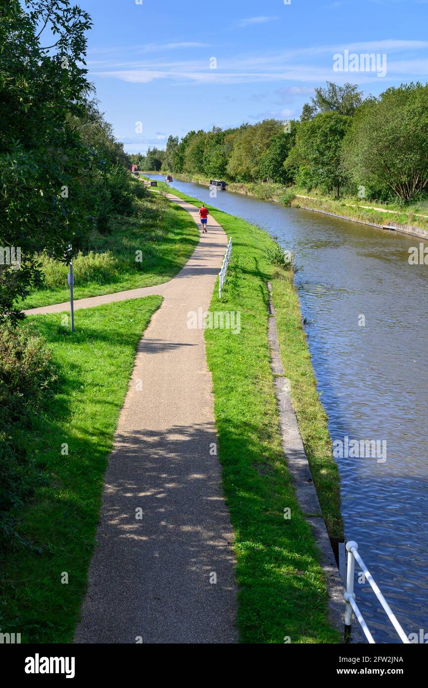Boothstown Marina improvements, Worsley, Manchester Stock Photo - Alamy