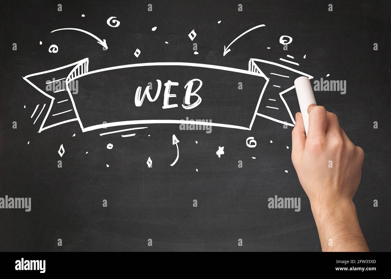 Hand drawing abbreviation concept Stock Photo - Alamy