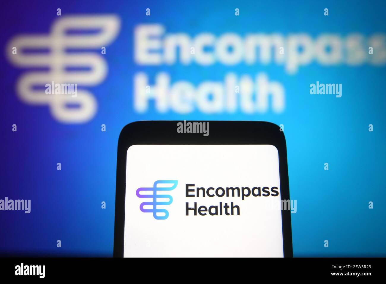 Encompass health logo hi-res stock photography and images - Alamy