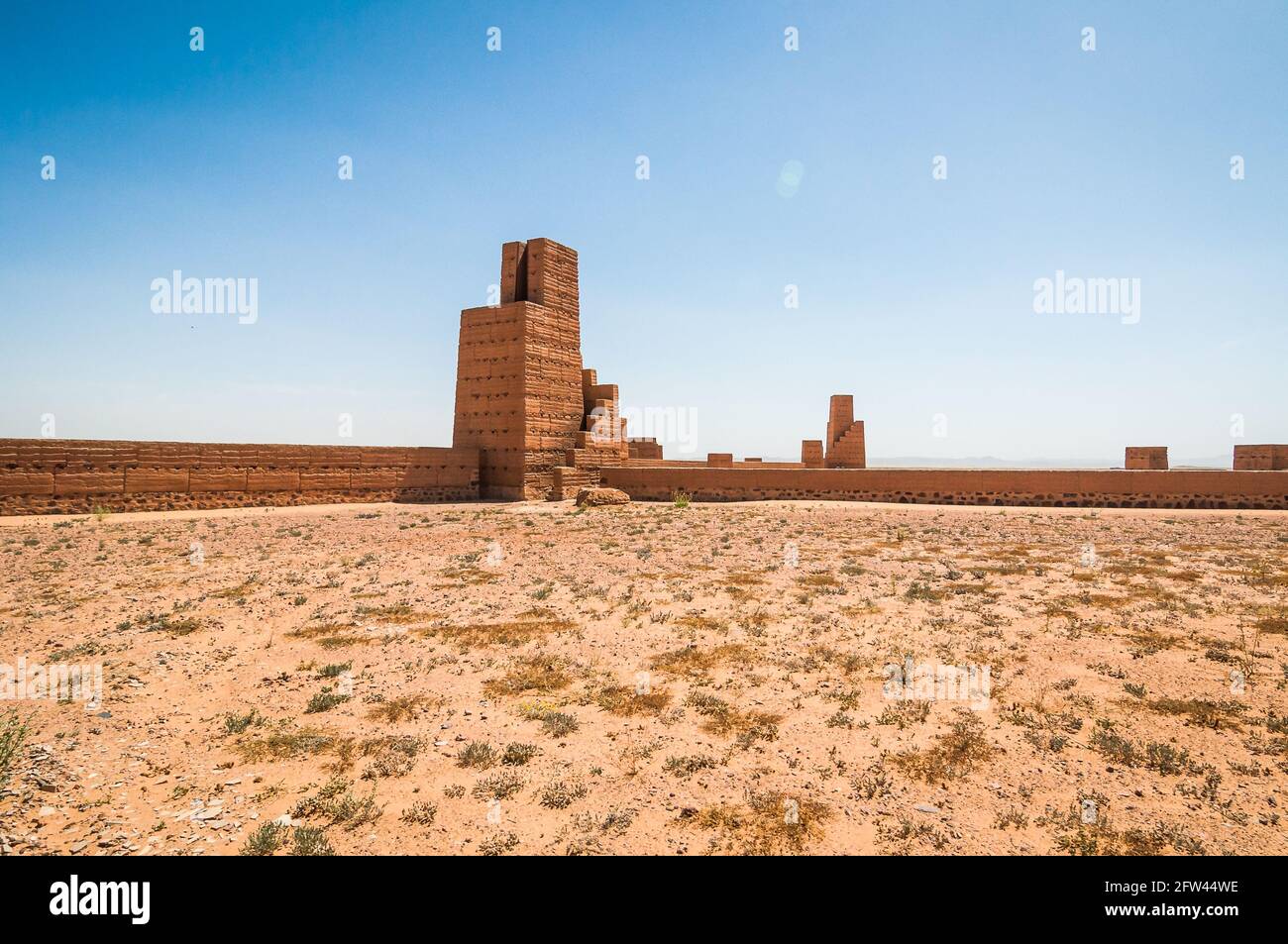 Erfoud, Morocco - April 15, 2015. Desert architecture Orion ...