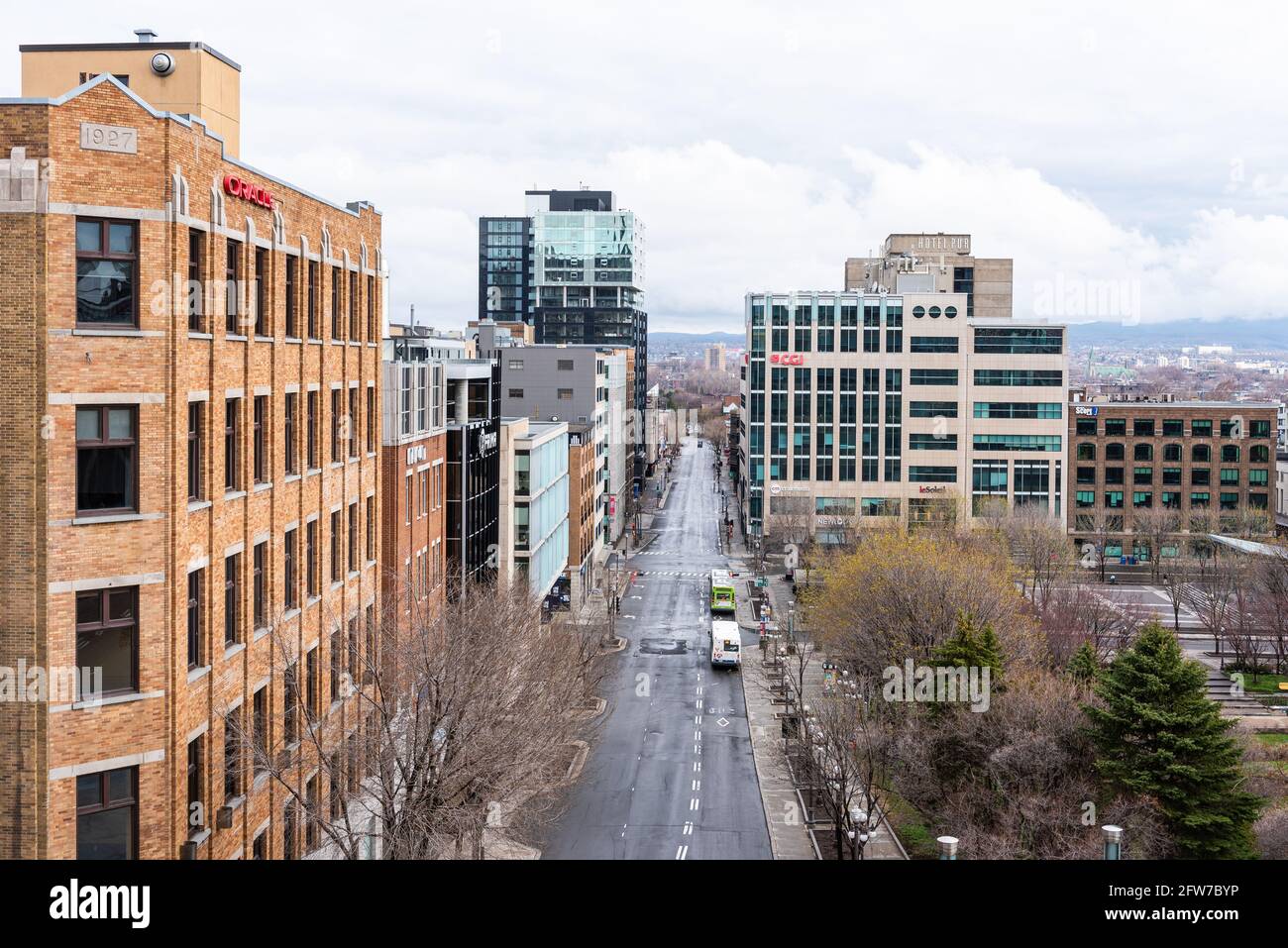 Canada city downtown empty architecture hi-res stock photography and ...