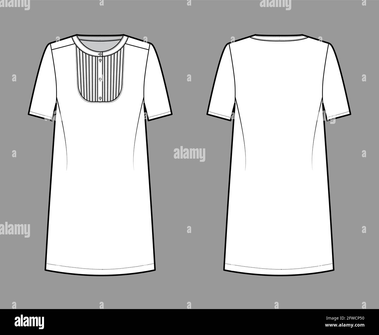 Bib neckline hi-res stock photography and images - Alamy