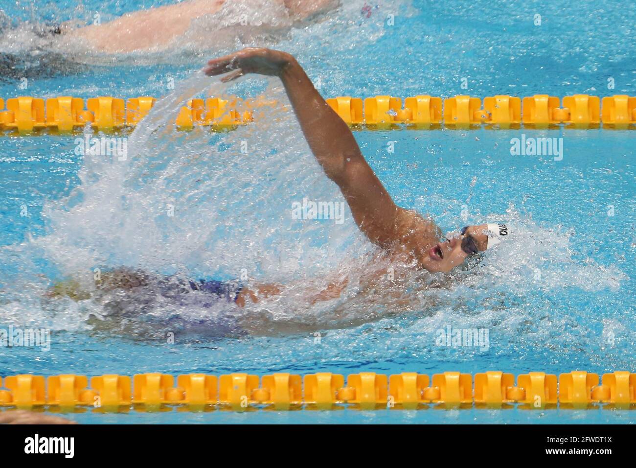 Evgeny Rylov of Russie Semi Final 200 m Backstroke during the 2021 LEN ...