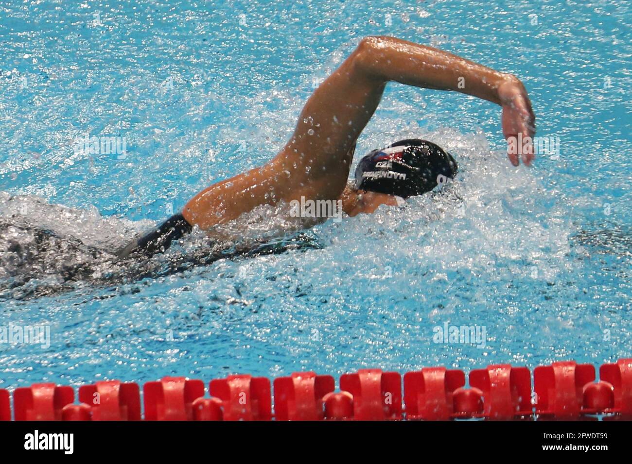 Barbora Seemanova of Republic Tcheque Semi Final 100 m Freestyle during ...