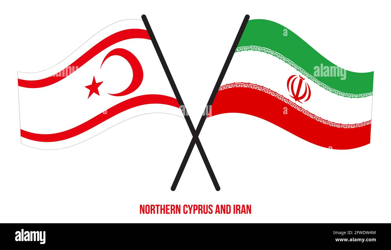 Iran northern cyprus flag hi-res stock photography and images - Alamy