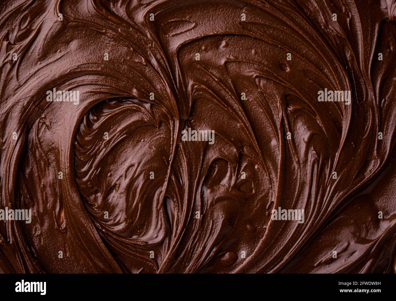 Food texture of melted chocolate or spread Stock Photo - Alamy