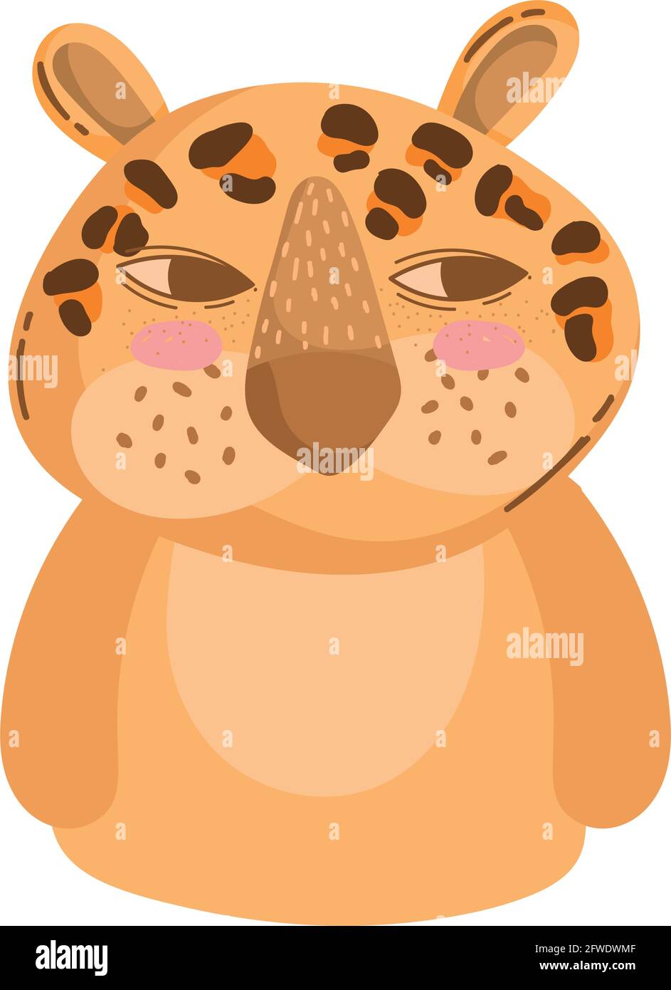 leopard animal cartoon Stock Vector Image & Art - Alamy