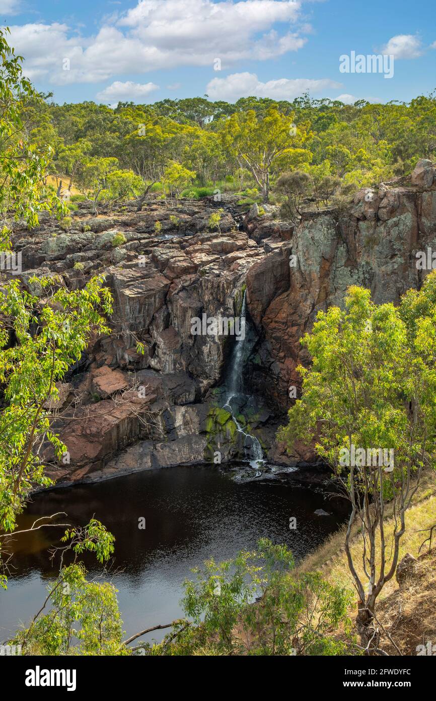 Nigretta Falls, Wannon near Hamilton, Victoria, Australia Stock Photo ...