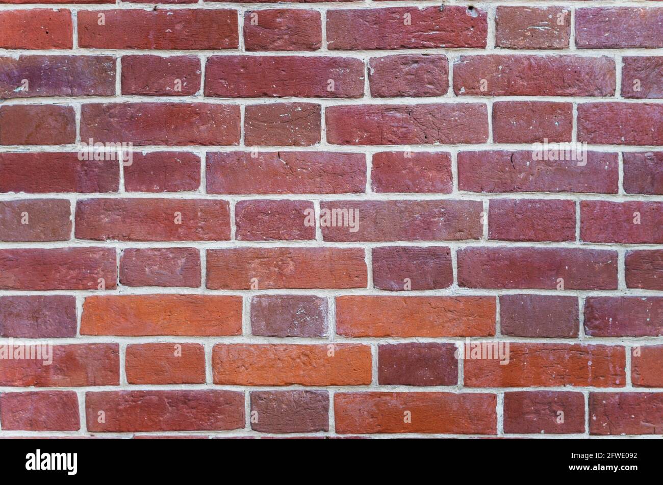 Red rustic brick wall - high quality texture. Background for your ...