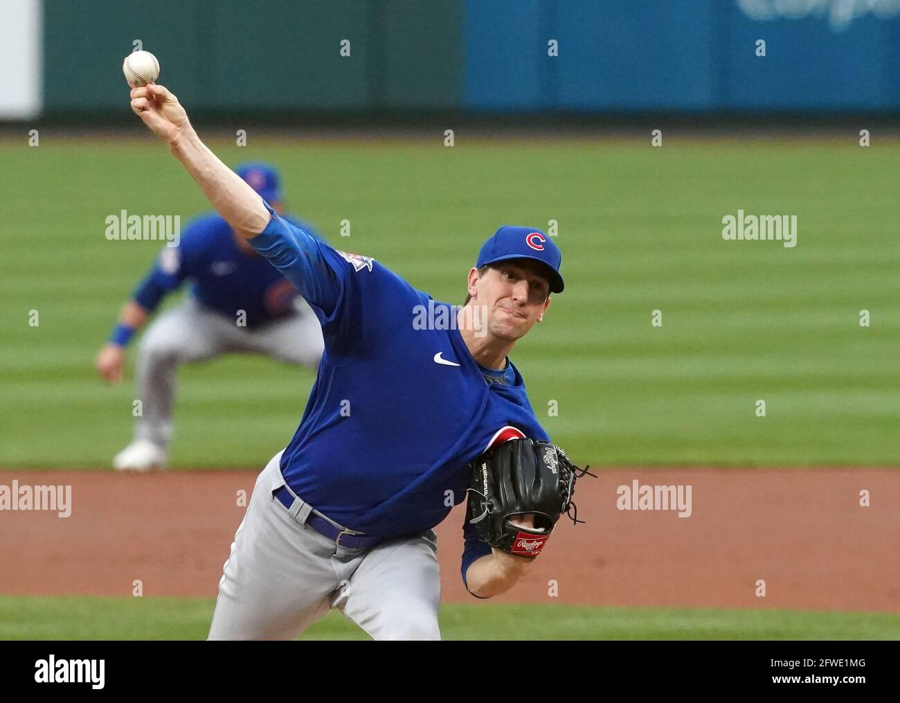 Kyle hendricks chicago cubs 2021 hi-res stock photography and images ...