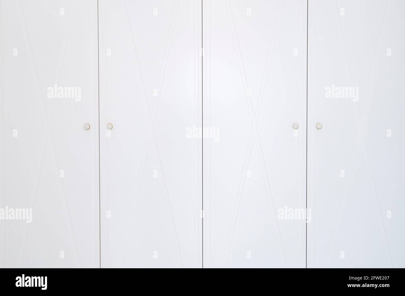 White wooden Closet doors close up background texture Stock Photo - Alamy