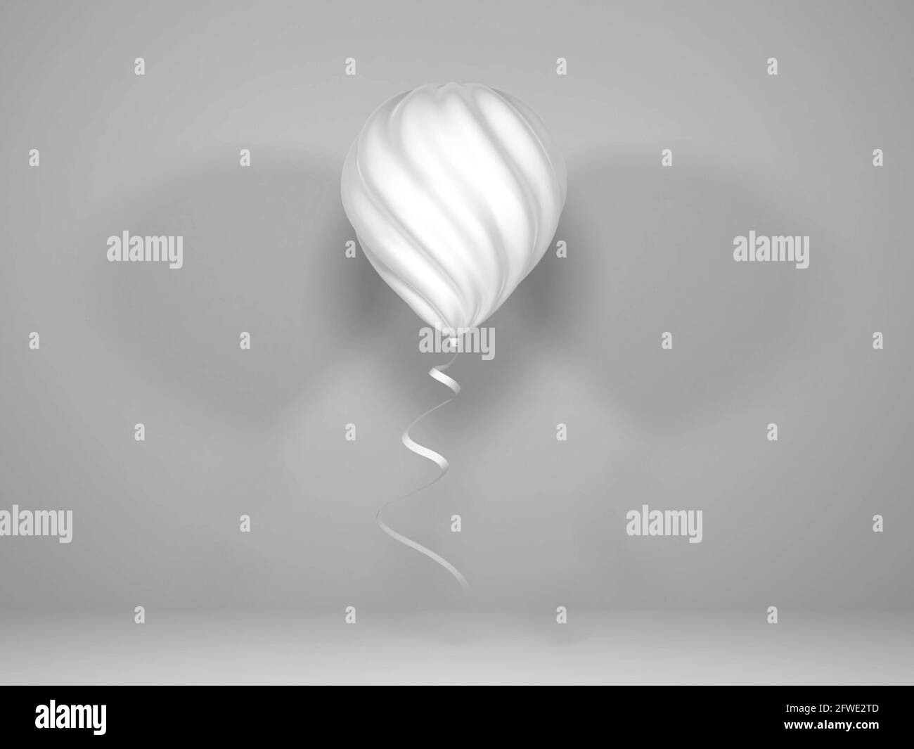 Realistic Balloon Mockup Template Stock Photo - Alamy