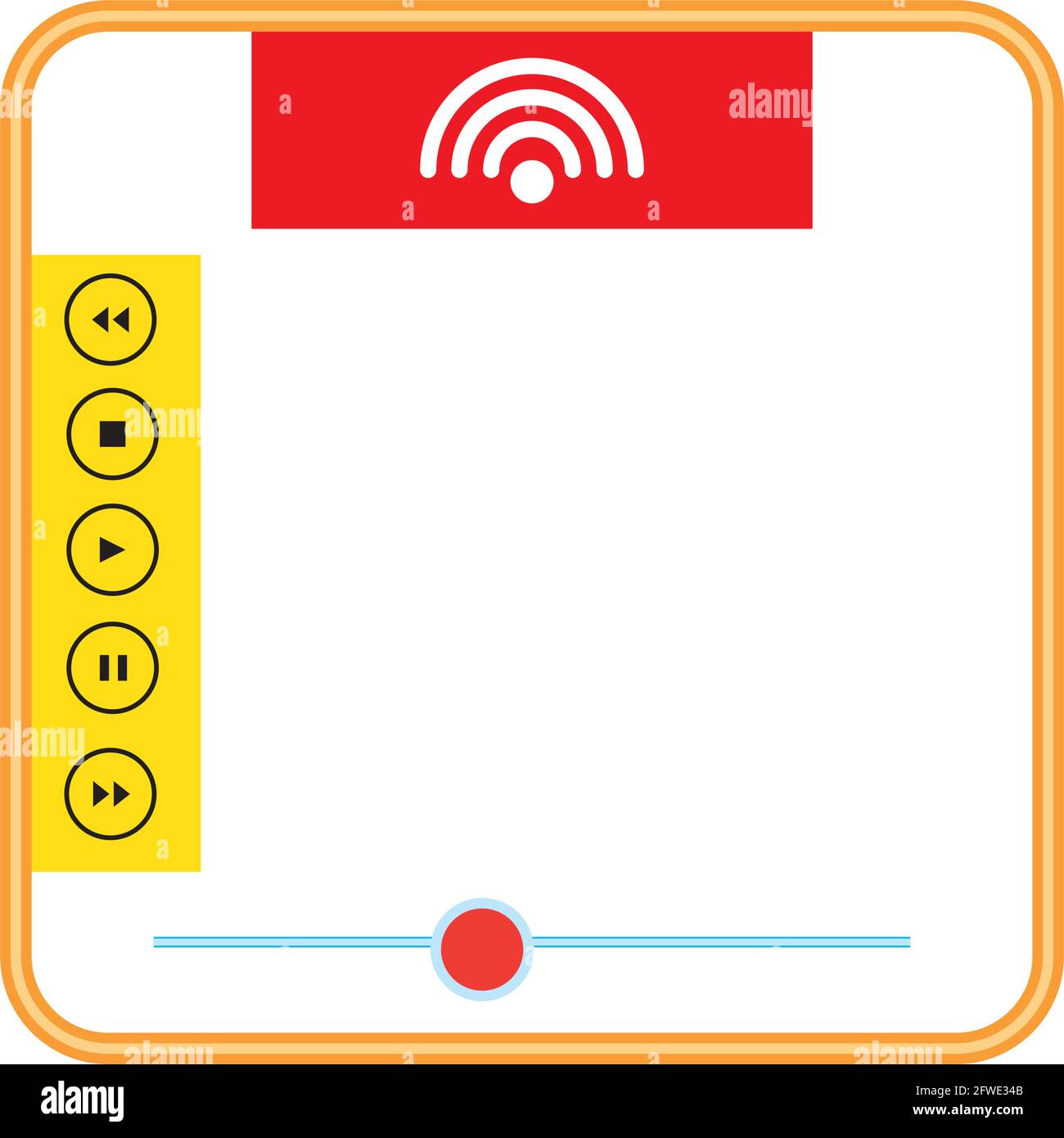 live streaming loading Stock Vector Image & Art - Alamy