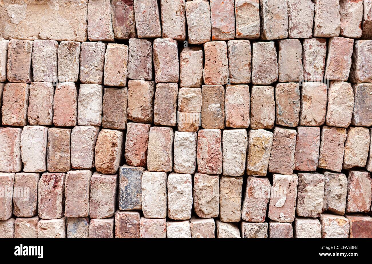 stack of brick stones Stock Photo - Alamy