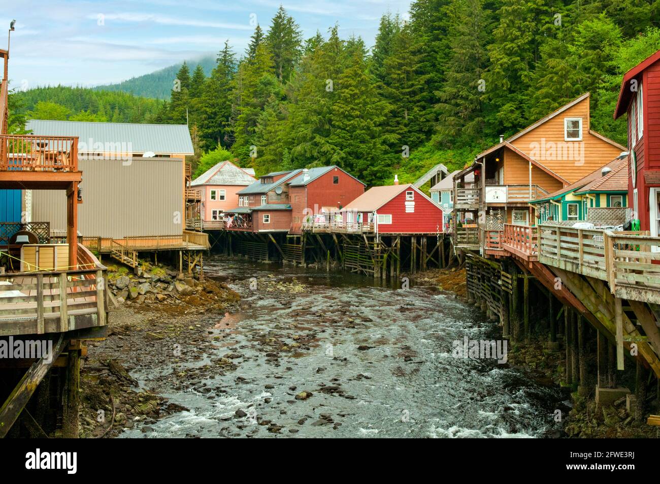 Alaska ketchikan buildings hi-res stock photography and images - Alamy