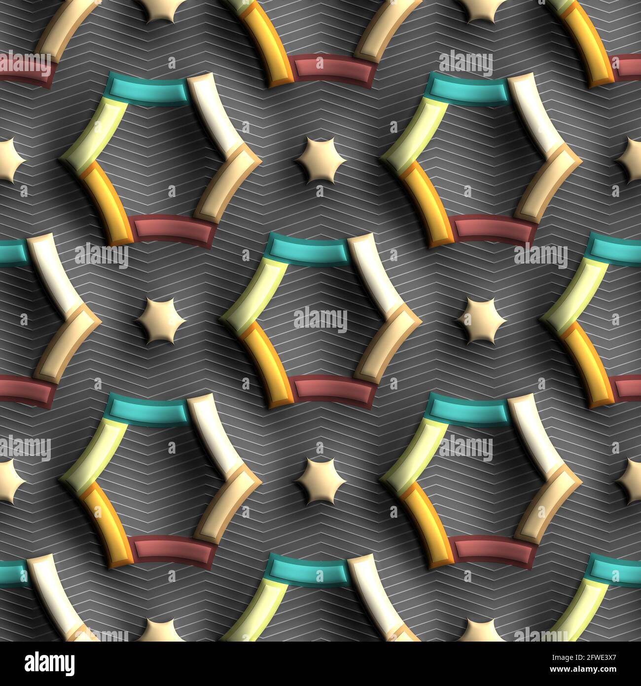 3D rendering of plastic background tile Stock Photo - Alamy