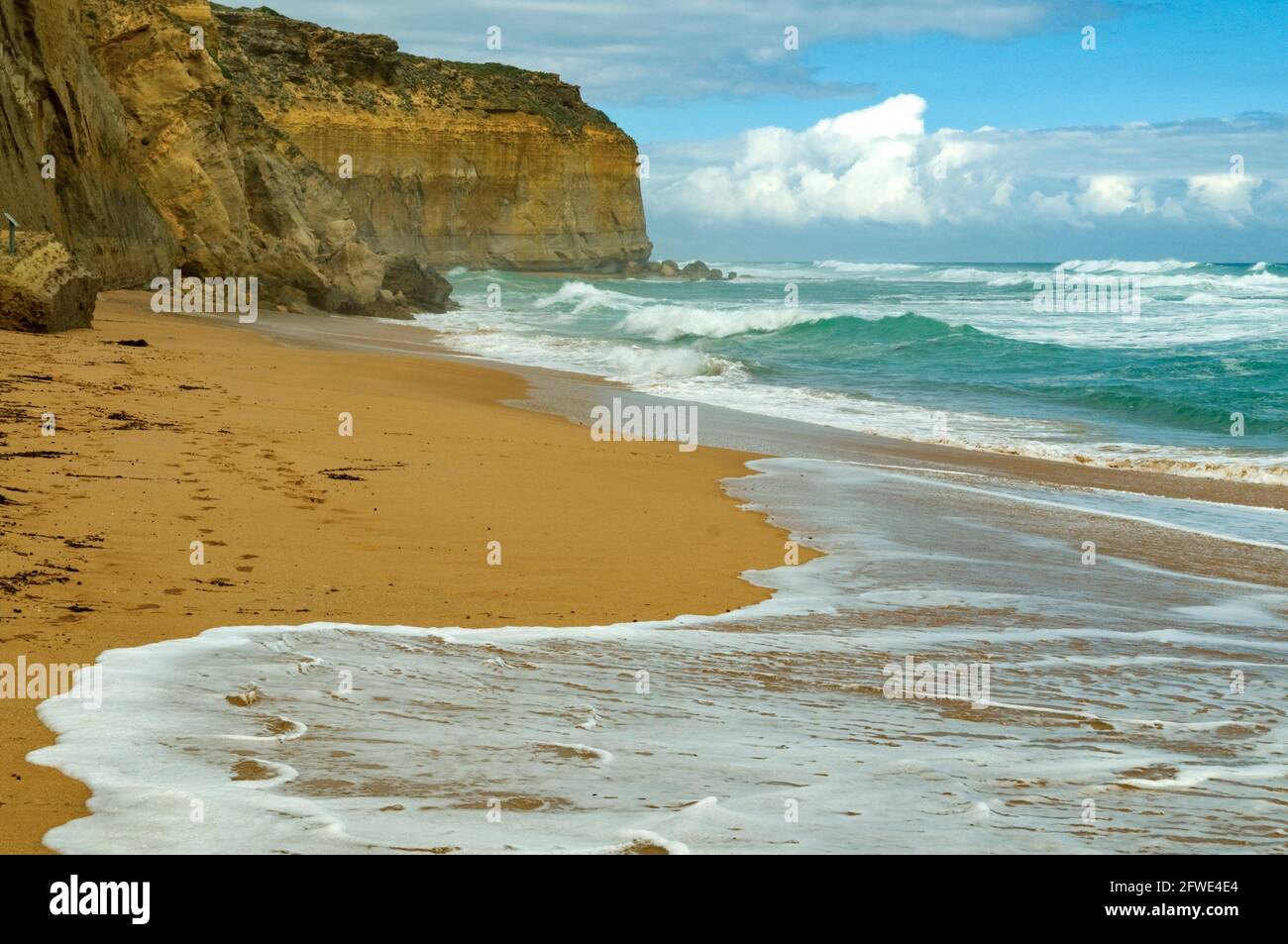 Beach at Gibson Steps, near Port Campbell, Victoria, Australia Stock ...