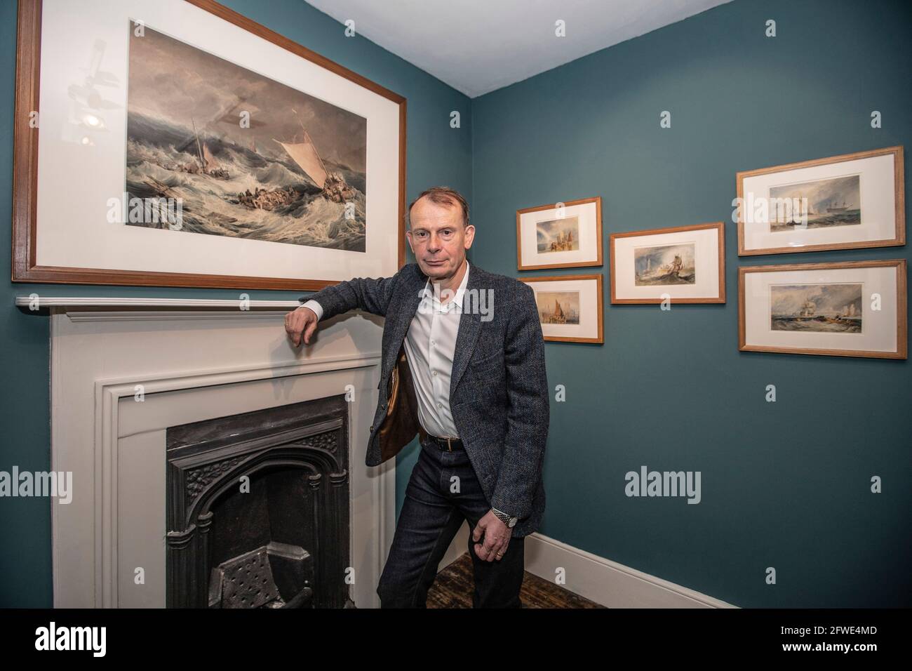 Andrew Marr opens groundbreaking exhibition at J W M Turner's house ...