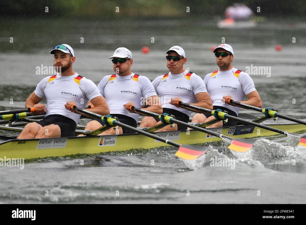 Mens quadruple sculls m4x hi-res stock photography and images - Alamy