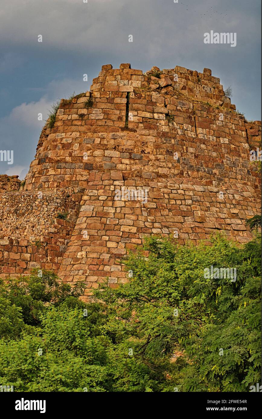 Tughlaqabad Fort Architecture High Resolution Stock Photography and ...