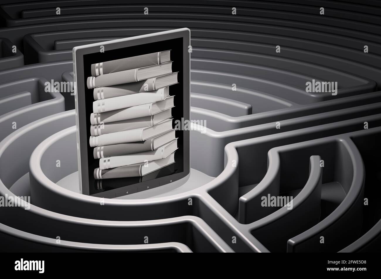 3d labyrinth maze hi-res stock photography and images - Alamy