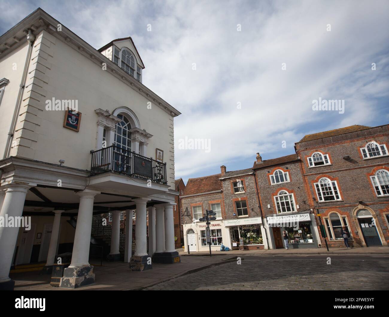 The Town Hall in Wallingford, Oxfordshire in the United Kingdom Stock ...