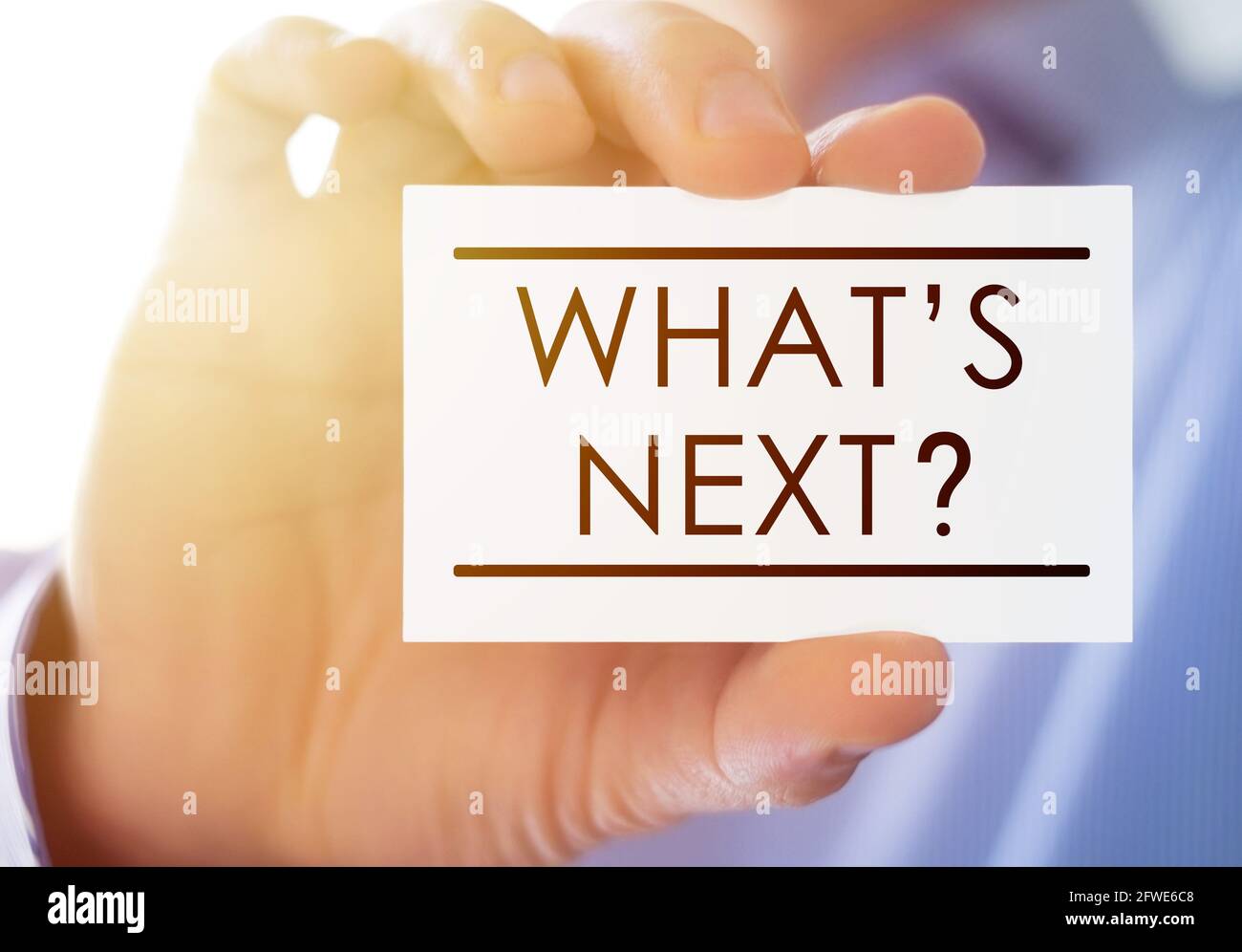 Whats Next High Resolution Stock Photography and Images - Alamy