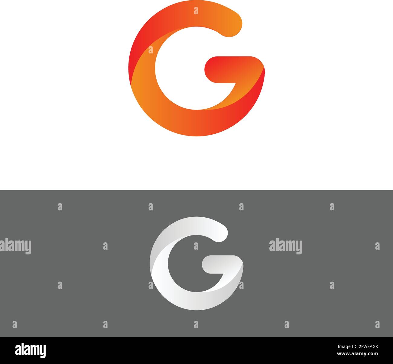 G fonts Stock Vector Images - Alamy
